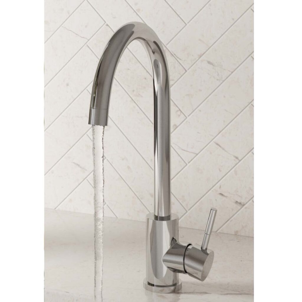 Manhattan Chrome Kitchen Mixer Tap | Scudo Bathrooms
