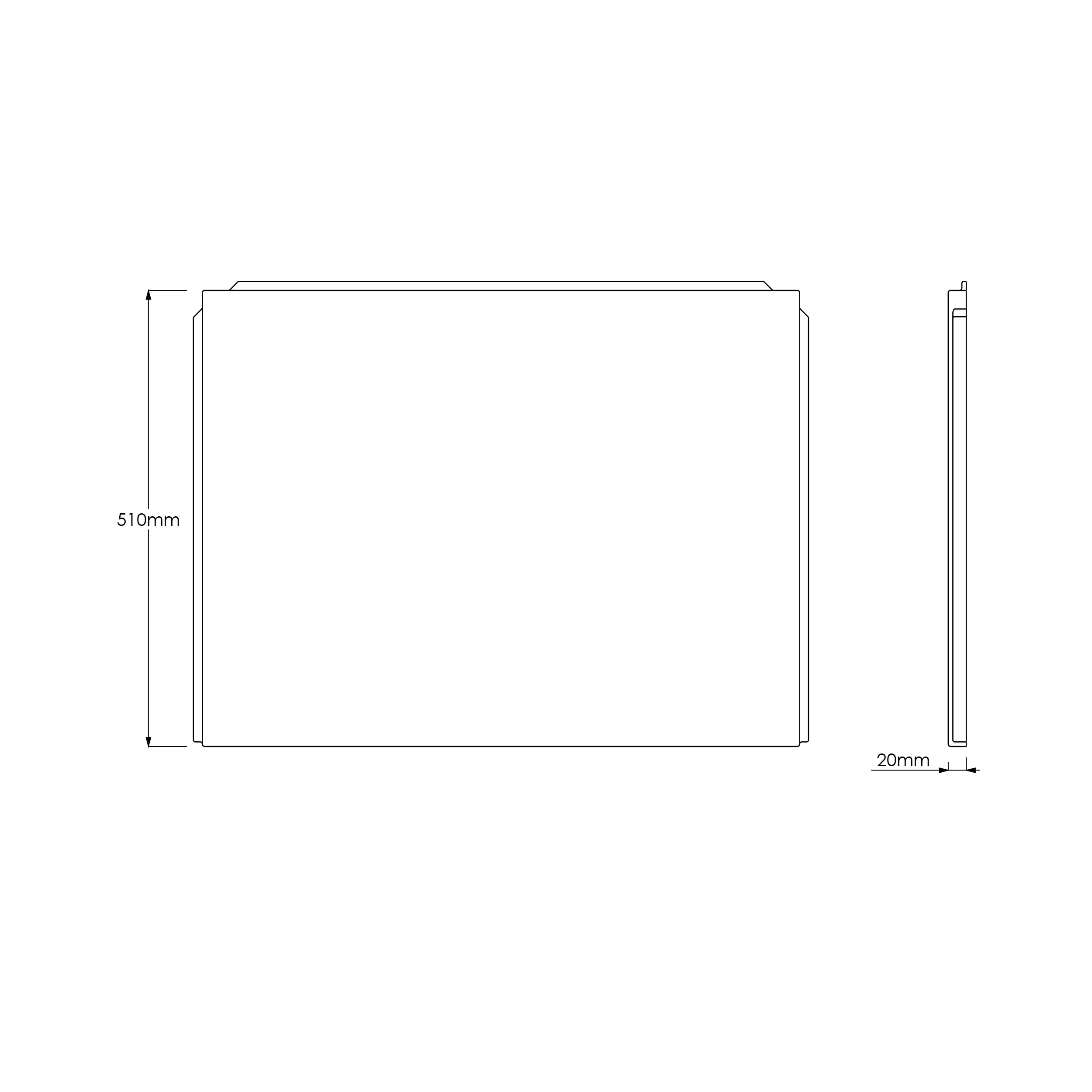 Shower Bath End Panel | Scudo Bathrooms