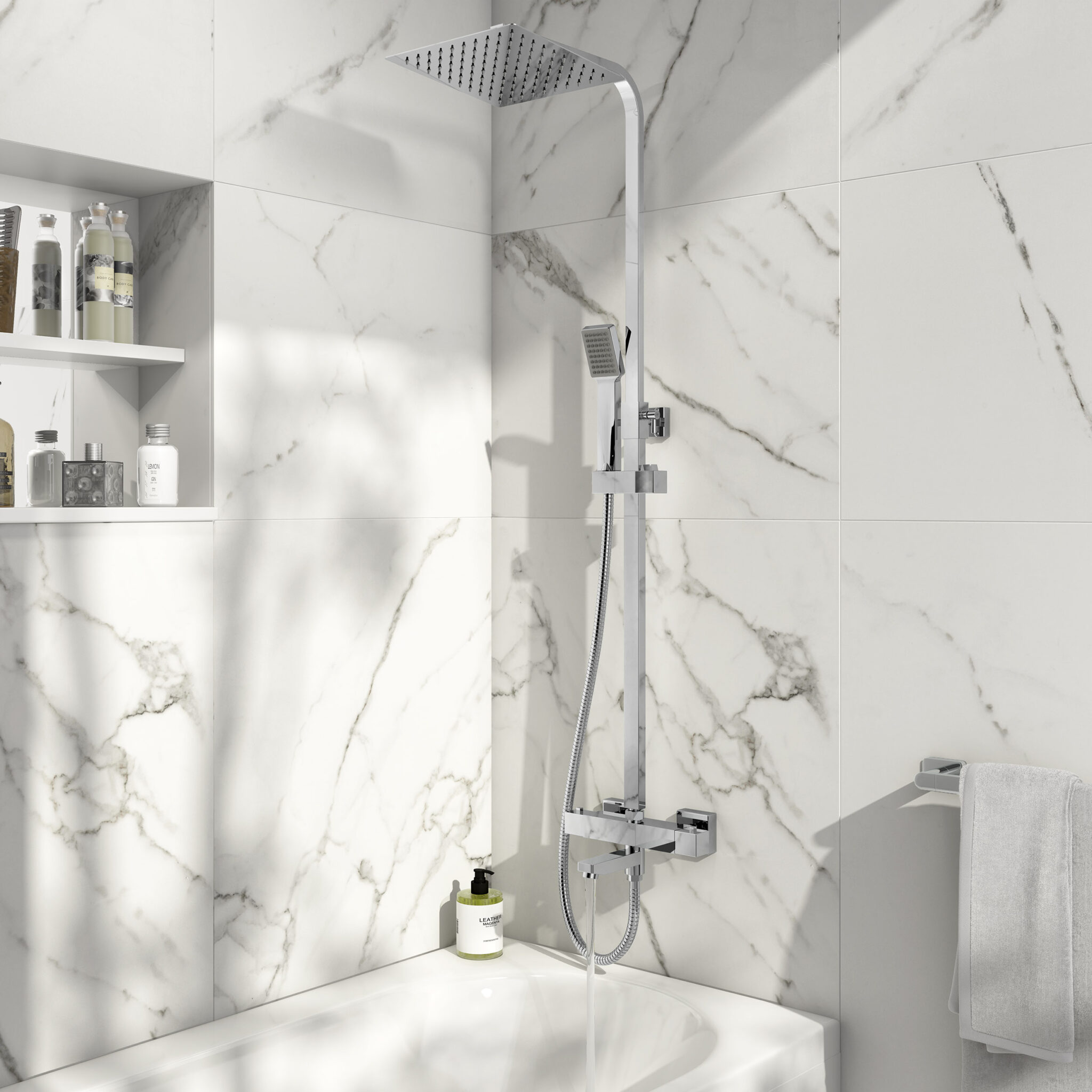 Showering | Scudo Bathrooms
