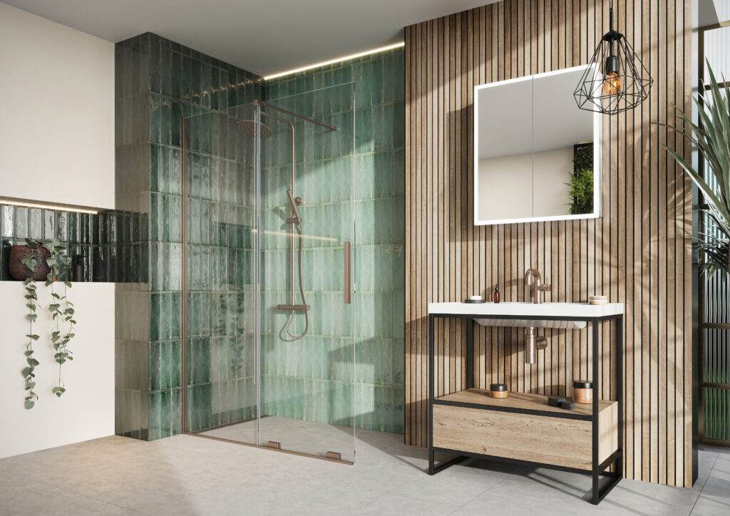 Momentum Sliding Wetroom 1200 | Scudo Bathrooms