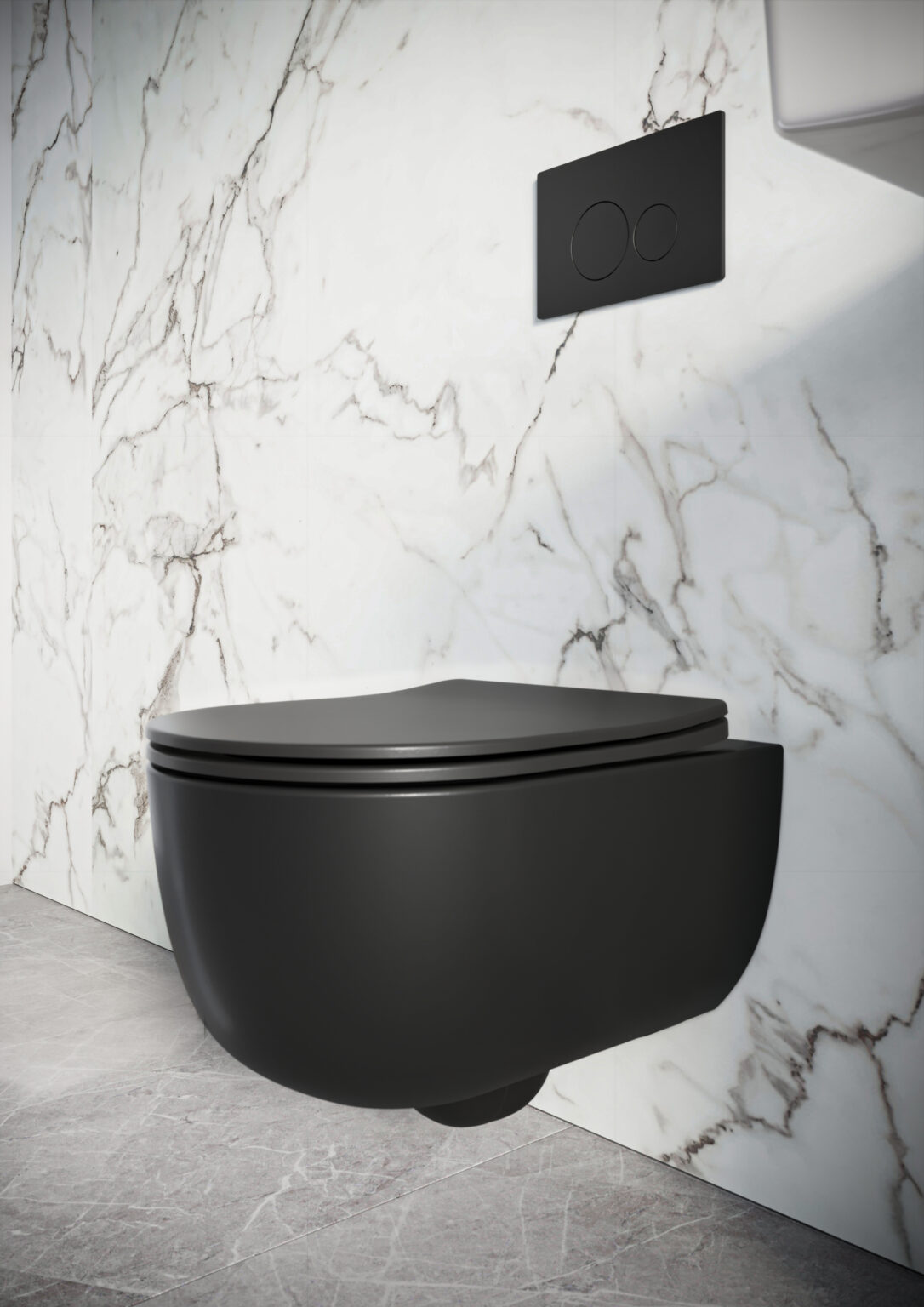 Riviera Round Wall Hung WC | Scudo Bathrooms