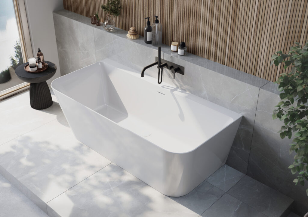 Porto Back-to-Wall Bath | Scudo Bathrooms